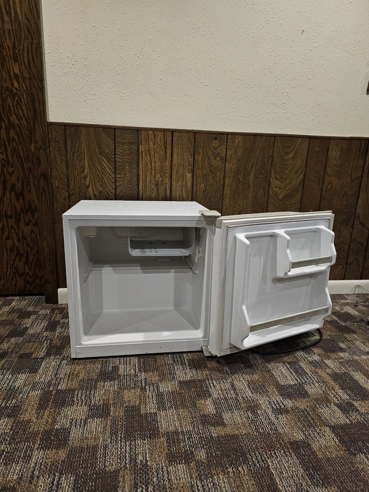 Weather Tech mat for Honda CRV, Oster microwave, small dorm fridge ...