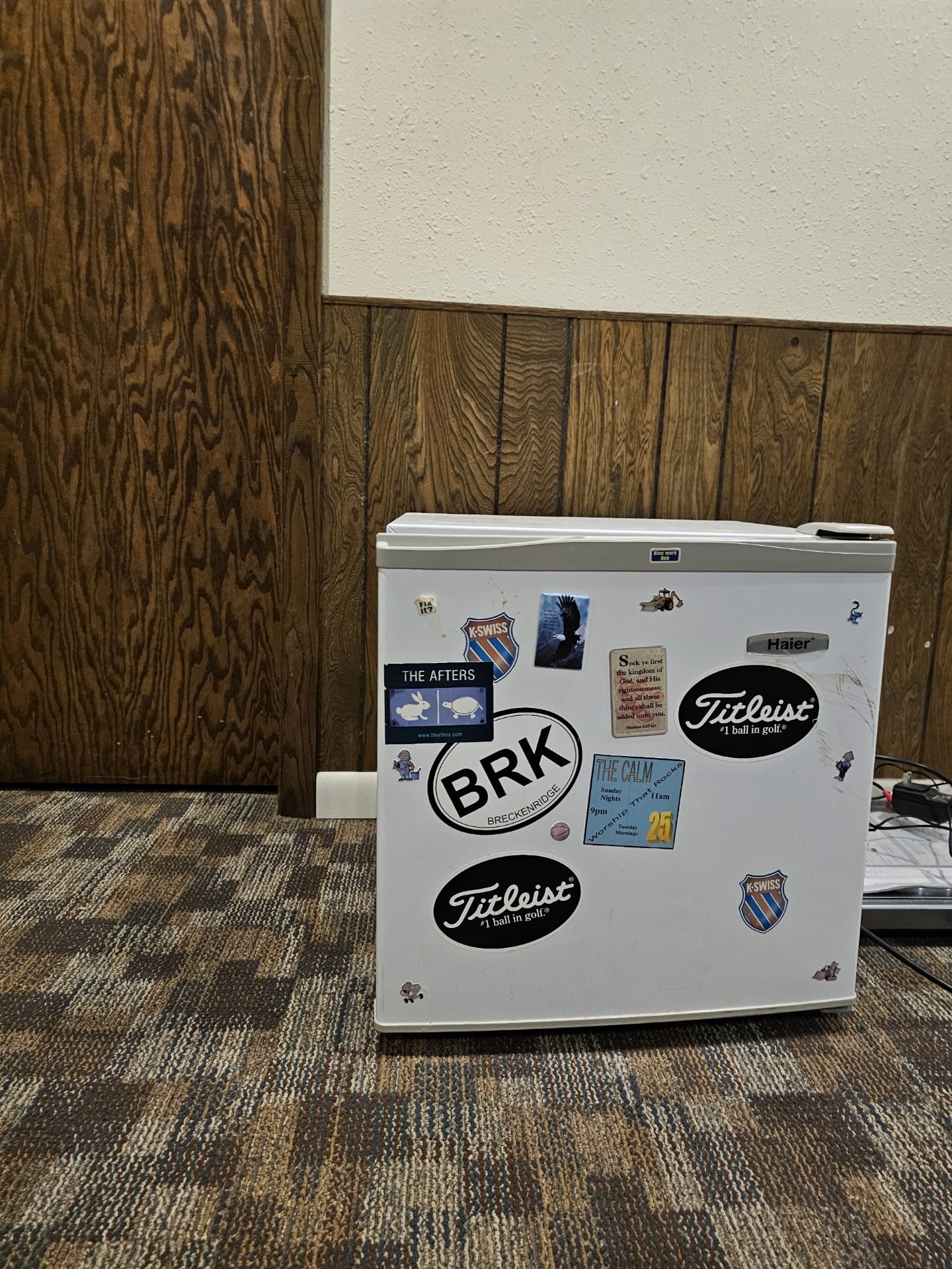 Weather Tech mat for Honda CRV, Oster microwave, small dorm fridge ...