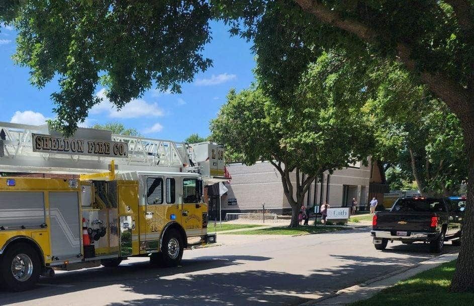Sheldon Fire Company Responds To Smoke At Faith Community Church - KIWA ...