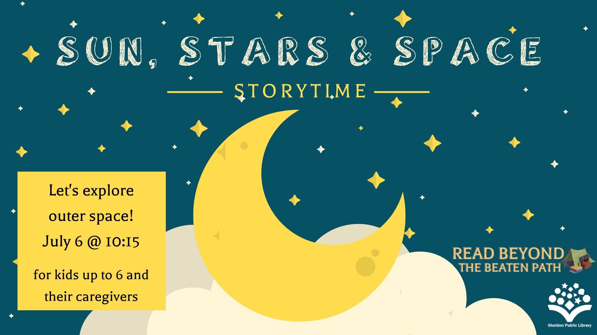 Sun, Stars, & Space Storytime – Sheldon Public Library – KIWARadio.com